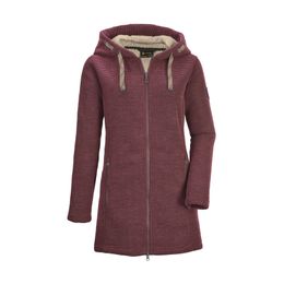G.I.G.A. by Killtec Damen Fleecejacke "GW 54 WMN KNTFLC PRK", rot, Gr. 40, G.I.G.A. DX BY KILLTEC, Oberstoff: Oberseite: 80% Polyester, 20% Viskose, R&uuml;ckseite: 100%