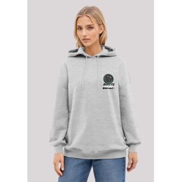 F4NT4STIC Damen Kapuzenpullover "Smiley Originals The Happy Collective Streetwear", grau, Gr. XS, Obermaterial: 80% Baumwolle, 20% Polyester,