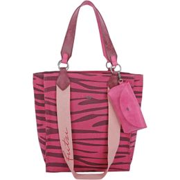 Damen Henkeltasche "Izzy02", Fritzi aus Preussen, pink, Baumwolle, mehrfarbig, Taschen, mit abnehmbarem Brillenetui
