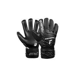 Reusch Kinder Torwarthandschuhe "Attrakt Solid Junior", schwarz, Gr. 5, 29% Polyester, 5% Polyurethan, 1% Baumwolle, Handschuhe, f&uuml;r alle
