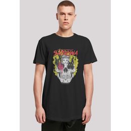 F4NT4STIC Herren T-Shirt "Sabrina Adventures Of Sabrina Boys Skull", schwarz, Gr. S, Obermaterial: 100% Baumwolle, Shirts, Herren,Premium