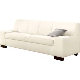 3-Sitzer DOMO collection, B:212cm H:77cm T:90cm, beige, Sofas, "Norma Top, elegant und modern, flache Armlehnen, komfortabel"