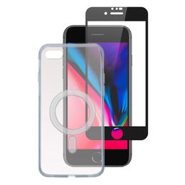 4smarts Handyhülle "X-Pro 360 Protection UltiMag für Apple iPhone 7/8/SE 20/SE 22", Apple iPhone 7/8/SE 2020/SE 2022, transparent, Hüllen, Backcover,