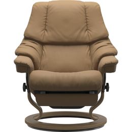 Relaxsessel stressless, B:88cm H:98cm T:77cm, braun, Leder BATICK: BATICK ist ein leicht korrigiertes, durchgef&auml;rbtes und genarbtes M&ouml;belleder, bei