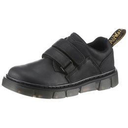 Dr. Martens Kinder Klettschuh "Raffe Kinder WYOMING", Gr. 35, schwarz, Leder, unifarben, Schuhe, Konfirmationsschuh, Halbschuh unterstützt wachsende