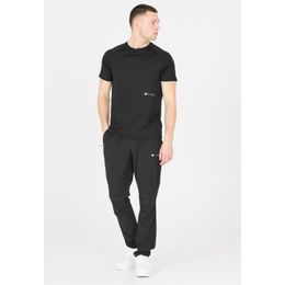 Virtus Herren Funktionsshirt "Leroy", schwarz, Gr. XXXL, unifarben, 60% Polyester, 35% Polyamid, 5% Elasthan, Shirts, mit Quick-Dry-Funktion