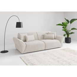 Sit & More Big-Sofa SIT & MORE, B:300cm H:91cm T:116cm, beige, 100% Polyester, Sofas, "Dali"