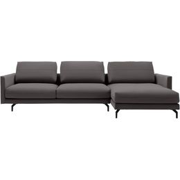 Ecksofa, B:300cm H:91cm T:172cm, grau, CREATION BY ROLF BENZ, Wohnzimmer, Sofas, "CR.414, Designecksofa, Polsterecke, L-Form", wahlweise aus feinstem