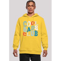 F4NT4STIC Herren Kapuzenpullover "Cool Dads Club Trendiges Vatertagsmotiv für Väter", gelb, Gr. XS, Obermaterial: 65% Baumwolle, 35% Polyester,