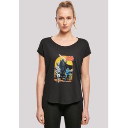 F4NT4STIC Damen T-Shirt "Star Wars Vintage Comic Scene", schwarz, Gr. L, Obermaterial: 100% Baumwolle, Shirts, Print