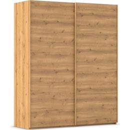 Schwebet&uuml;renschrank Rauch, B:181cm H:223cm T:68cm, braun, Holzwerkstoff, Schr&auml;nke, "Kleiderschrank Schrank Garderobe Schlafzimmerschrank SCALE-TRIO",