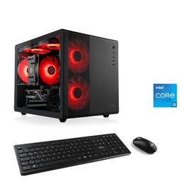 CSL PC "Cube V24133", Microsoft Windows 11 Home (64 Bit), 32 GB RAM 1.000 GB SSD, schwarz, Desktop-PCs