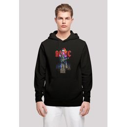 F4NT4STIC Herren Kapuzenpullover "ACDC Rock Band Music Angus NYC Lightning", schwarz, Gr. XL, Obermaterial: 50% Baumwolle, 50% Polyester, Pullover,