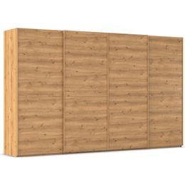 Schwebetürenschrank Rauch, B:360cm H:223cm T:68cm, braun, Holzwerkstoff, Schränke, "Kleiderschrank Schrank Garderobe Schlafzimmerschrank SCALE-LINE",