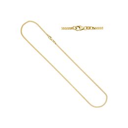 Jobo Damen Goldkette, Gelbgold 585, L: 60, gelb, Gelbgold 585, Halsketten, Panzerkette 585 Gold diamantiert 60 cm 2,2 mm