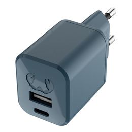 FRESH ́N REBEL USB-Ladeger&auml;t "Mini-Charger USB-C und USB-A, PD 30W", B:3,7cm H:3,1cm T:7,92cm, blau, Ladeger&auml;te