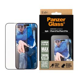 PanzerGlass Displayschutzglas "Aluminum Frame Screen Protection", B:11cm H:1,2cm T:19,5mm, transparent, Displayfolien, Displayschutzfolie,