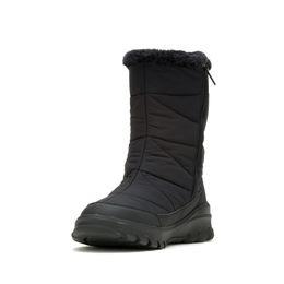 Kamik Damen Snowboots "SNOWDONZIP", Gr. 37, schwarz, Synthetik, Schuhe