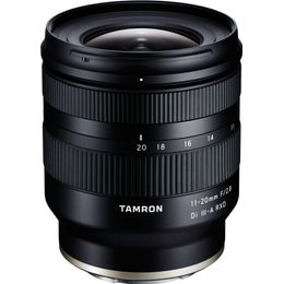 Tamron Ultraweitwinkel-Zoomobjektiv "B060 AF 11-20mm F/2.8 Di III-A RXD APS-C für Sony E-Mount", T:8,62cm Ø:7,3cm, schwarz, Objektive