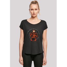 F4NT4STIC Damen T-Shirt "Marvel Daredevil Spiral", schwarz, Gr. XS, Obermaterial: 100% Baumwolle, Shirts, Damen,Premium Merch,Lang,Longshirt,Logo