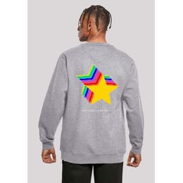 F4NT4STIC Herren Kapuzenpullover "SIlvester Party Happy People Only", grau, Gr. XXL, Obermaterial: 50% Baumwolle, 50% Polyester, Pullover, Print