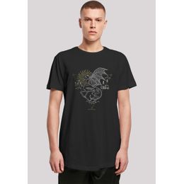 F4NT4STIC Herren T-Shirt "Harry Potter Thestral Line Art", schwarz, Gr. XS, Obermaterial: 100% Baumwolle, Shirts, Print