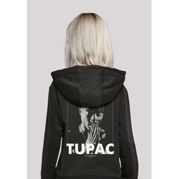 F4NT4STIC Damen Kapuzenpullover "Tupac Shakur Praying Hip Hop Rap", schwarz, Gr. XXL, Obermaterial: 65% Baumwolle, 35% Polyester, Pullover, Hoodie,