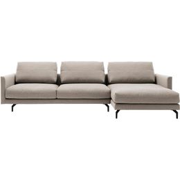 Ecksofa, B:300cm H:91cm T:172cm, beige, CREATION BY ROLF BENZ, Wohnzimmer, Sofas, "CR.414, Designecksofa, Polsterecke, L-Form", wahlweise aus