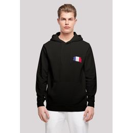 F4NT4STIC Herren Kapuzenpullover "France Frankreich Flagge Fahne", schwarz, Gr. XL, Obermaterial: 50% Baumwolle, 50% Polyester, Pullover, Print