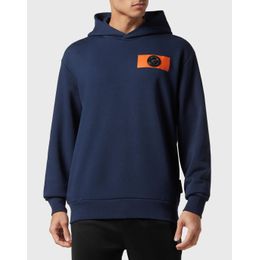 Sweatshirt Plein Sport "Tiger", Herren, Gr. M, 14, dunkelblau, Obermaterial: 88% Baumwolle, 12% Polyester, Sweatshirts