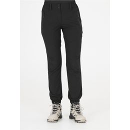 WHISTLER Damen Outdoorhose "NAIA", schwarz, Gr. 44, unifarben, 92% Polyester, 8% Elasthan, Hosen, mit extra komfortablem Funktionsstretch