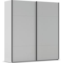 Schwebetürenschrank Rauch, B:201cm H:223cm T:68cm, grau, Holzwerkstoff, Schränke, "Kleiderschrank Schrank Garderobe Schlafzimmerschrank CONTIDO", aus
