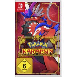 NINTENDO SWITCH Spielesoftware "Pokemon Karmesin", Nintendo Switch, rot, Spielesoftware