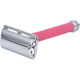 ERBE® ERBE Damen Rasierhobel "Lady-Rasierer Tradition", pink, B:4,2cm L:11,2cm T:2,5cm, Rasierer, Eleganter Rasierhobel mit sicherem Griff und einfachem
