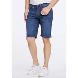 JACK'S INN 54 Shorts JACK’S "JACK'S Jeans-Shorts", Herren, Gr. L, transparent (clear blau), Obermaterial: 89% Baumwolle, 9% Polyester, 2% Elasthan, regular fit, Hosen