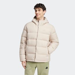 Herren Outdoorjacke "HELIONIC HO JKT", beige, Gr. 4XL, adidas Sportswear, Obermaterial: 100% Polyester. Füllung: 80% Entendaune, 20% Federn.