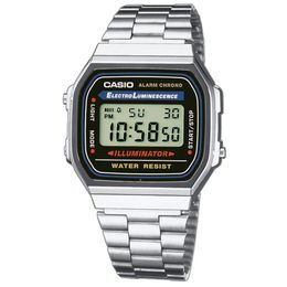 CASIO VINTAGE Damen Chronograph, silber, Armbanduhren, Quarzuhr, Armbanduhr,Damenuhr, Herrenuhr, Digitaluhr, Edelstahlarmband