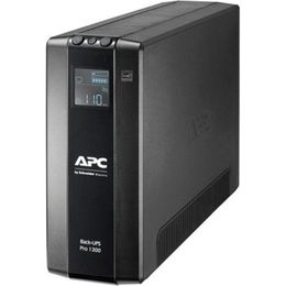 APC USV-Anlage "Back UPS Pro BR 1300 VA", B:250mm H:100mm T:382mm, schwarz, USV-Anlagen