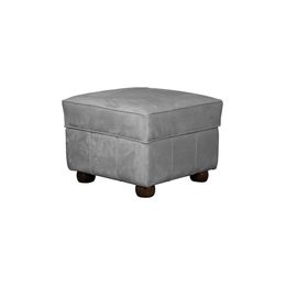 Polsterhocker Home Affaire, B:55cm H:73cm T:55cm, grau, 100% Polyester, Hocker, "CHARENTE, Chesterfield Hocker, Ma&szlig;e B/T/H: 55/55/73 cm", passend zur