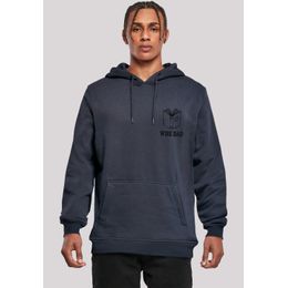 F4NT4STIC Herren Kapuzenpullover "Wise Dad Lustiges Vatertagsmotiv f&uuml;r schlaue V&auml;ter", blau, Gr. S, Obermaterial: 65% Baumwolle, 35% Polyester,