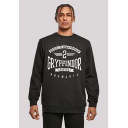 F4NT4STIC Herren Sweatshirt "Harry Potter Gryffindor Keeper", schwarz, Gr. XL, Obermaterial: 50% Baumwolle, 50% Polyester, Sweatshirts, Print