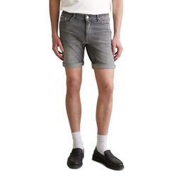 Marc O'Polo Herren Shorts "aus Bio-Baumwoll-Mix", grau, Gr. 29, MARC O'POLO DENIM, unifarben, Obermaterial: 90% Baumwolle, 9% Polyester, 1% Elasthan, Hosen