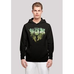 F4NT4STIC Herren Kapuzenpullover "Harry Potter Magical Forest", schwarz, Gr. L, Obermaterial: 50% Baumwolle, 50% Polyester, Pullover, Print