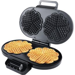 Steba Waffeleisen "WE 2", B:34cm H:8,5cm T:25,5cm, schwarz, Waffeleisen