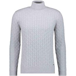 Ragman Herren Rundhalspullover, grau, Gr. XXL, 95% Baumwolle 5% Kaschmir, Pullover