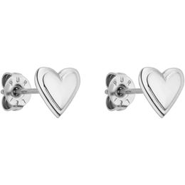 PURELEI Damen Paar Ohrstecker "Schmuck Geschenk Secret Ohrringe, 24041-Earring-Secret-Love", Edelstahl, silber, Edelstahl, Ohrringe