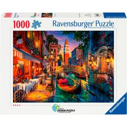 Ravensburger Kinder Puzzle "Kanalrundfahrt in Venedig", bunt, Pappe, B:70cm H:50cm, Puzzles, Made in Germany