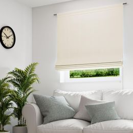 Neutex for you! Raffrollo NEUTEX FOR YOU, B:140cm H:140cm, beige, Jacquard, Obermaterial: 100% Polyester, Wohnzimmer, Raffrollos, "LINESSA", dezent nat&uuml;rliche Optik