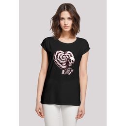 F4NT4STIC Damen T-Shirt "Süße Süßigkeiten Herzform Liebe", schwarz, Gr. M, Obermaterial: 100% Baumwolle, Shirts, Premium Qualität