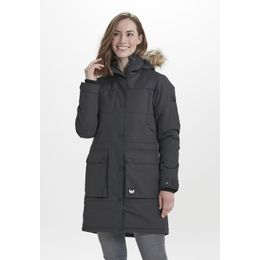 WHISTLER Damen Parka "Lizbeth", schwarz, Gr. 34, unifarben, 100% Polyester, Jacken, mit hochwertiger Regenausstattung